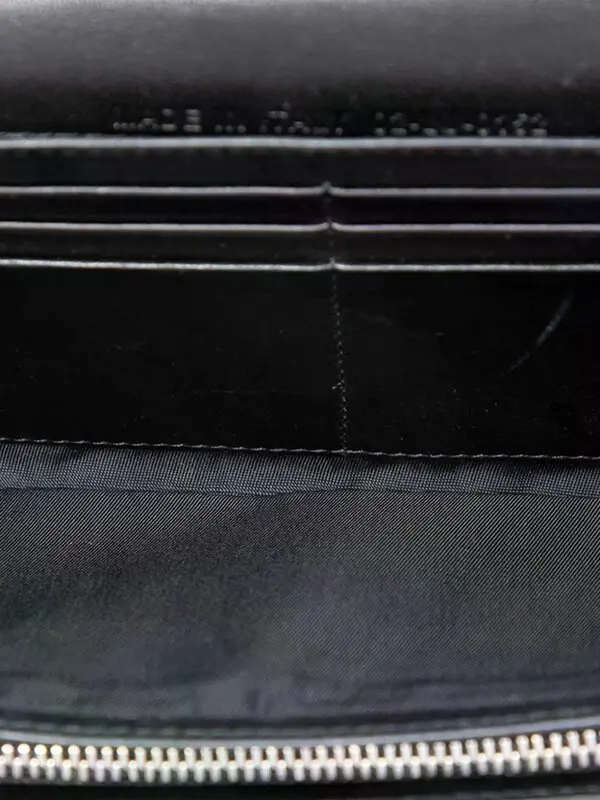 Dior 2012 Patent Cannage Lady Wallet On Chain Handbag