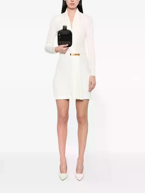 Fendi 20th Century Nylon Square Pouch Vanity Bag