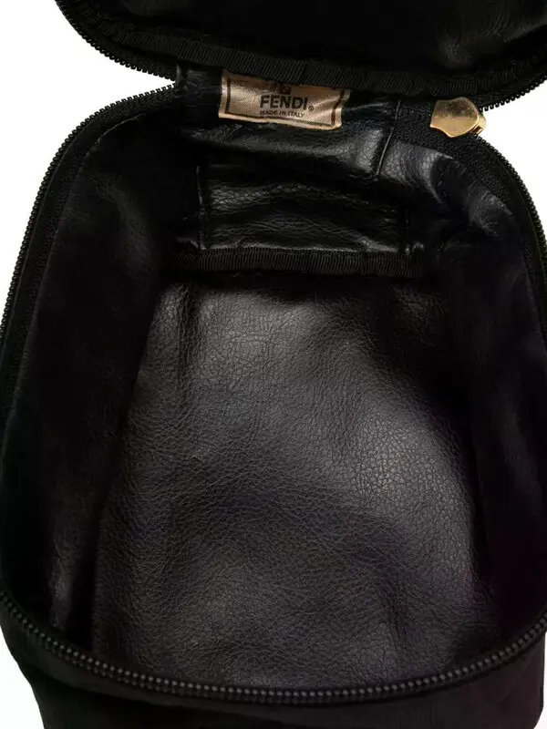 Fendi 20th Century Nylon Square Pouch Vanity Bag