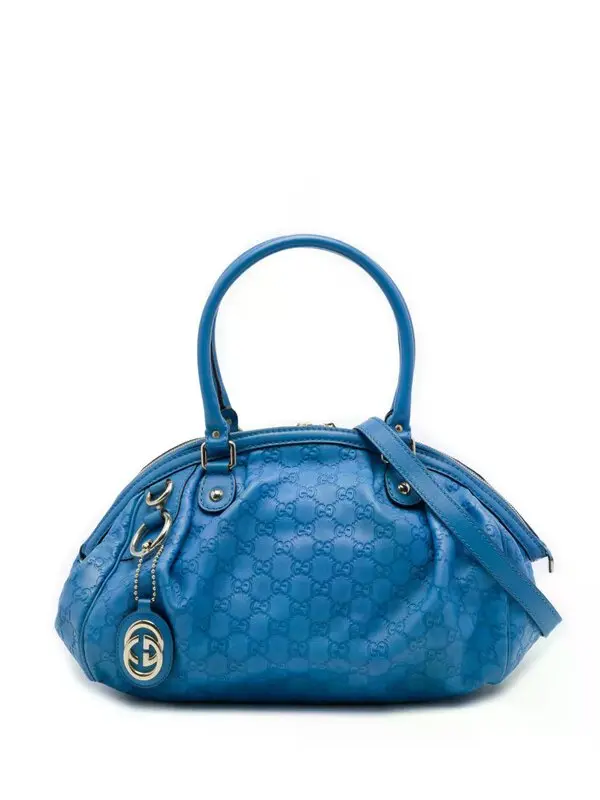 Gucci Sukey Satchel - Blue