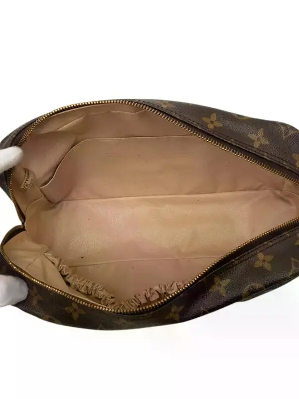 LOUIS VUITTON Monogram Troussse Toilette 28 Clutch - Brown
