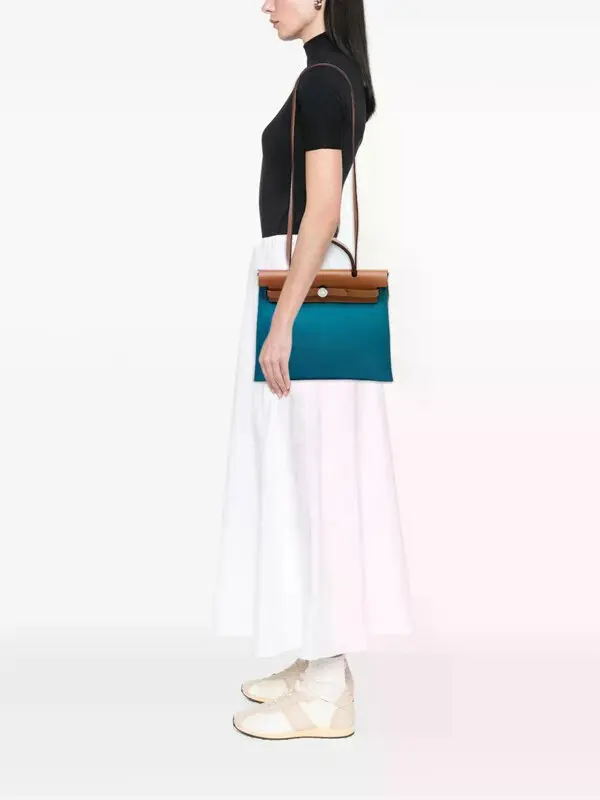 Hermès 2018 Toile Herbag Zip 31 Satchel