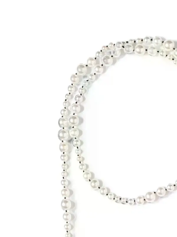 Neeka Studios Beaded Pearl Necklace