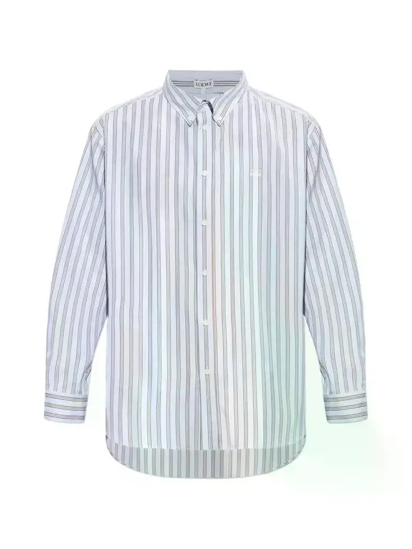 Loewe Striped Shirt - Blue