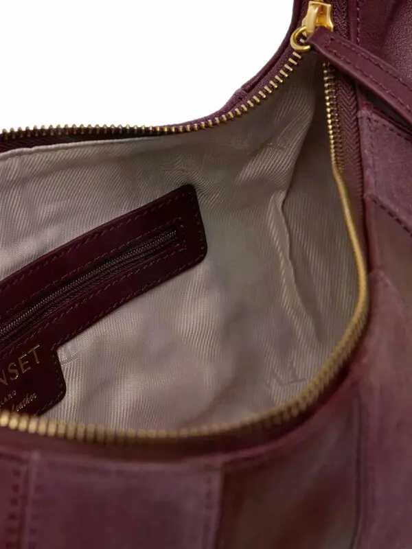 TWINSET Suede And Leather Bag