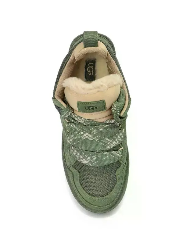 UGG Lowmel Panelled Leather Sneakers
