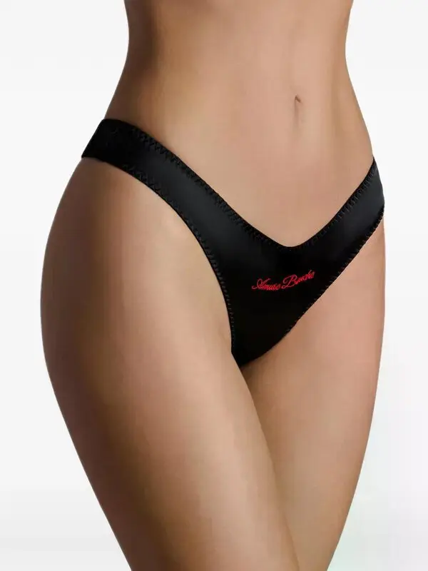 SCANDALE Dédicace Embroidered Thong