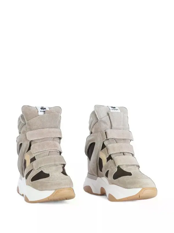Isabel Marant Étoile Touch-strap Wedge Sneakers