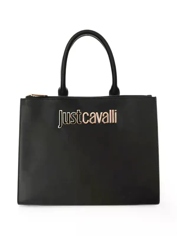 Just Cavalli Logo-plaque Tote Bag