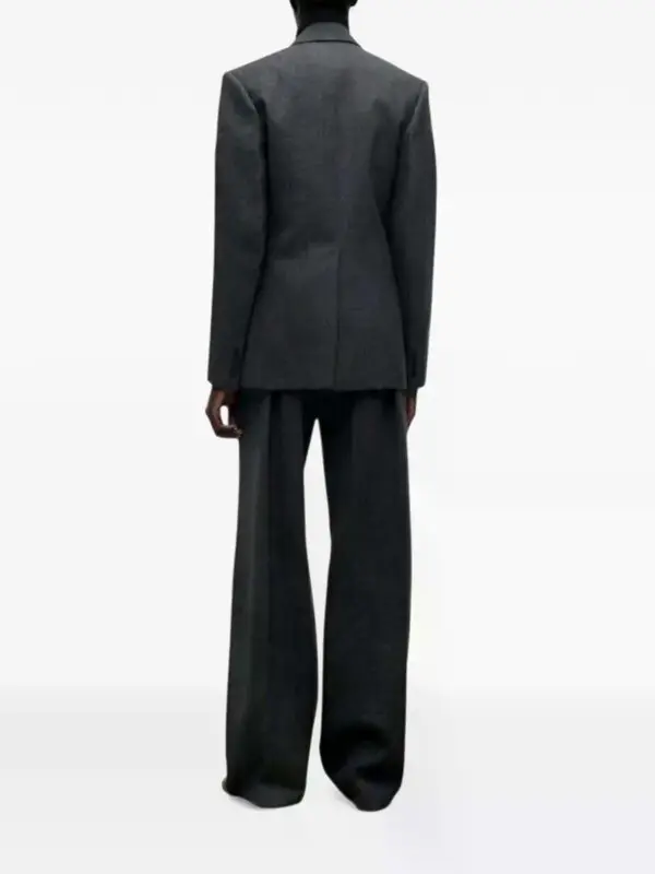 Victoria Beckham Peak Lapel Single-breasted Blazer