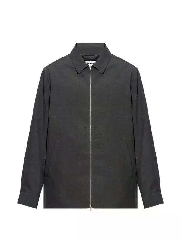 JIL SANDER Wool Zip-up Jacket