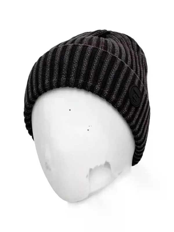 AAPE BY *A BATHING APE Logo-patch Ribbed-knit Beanie