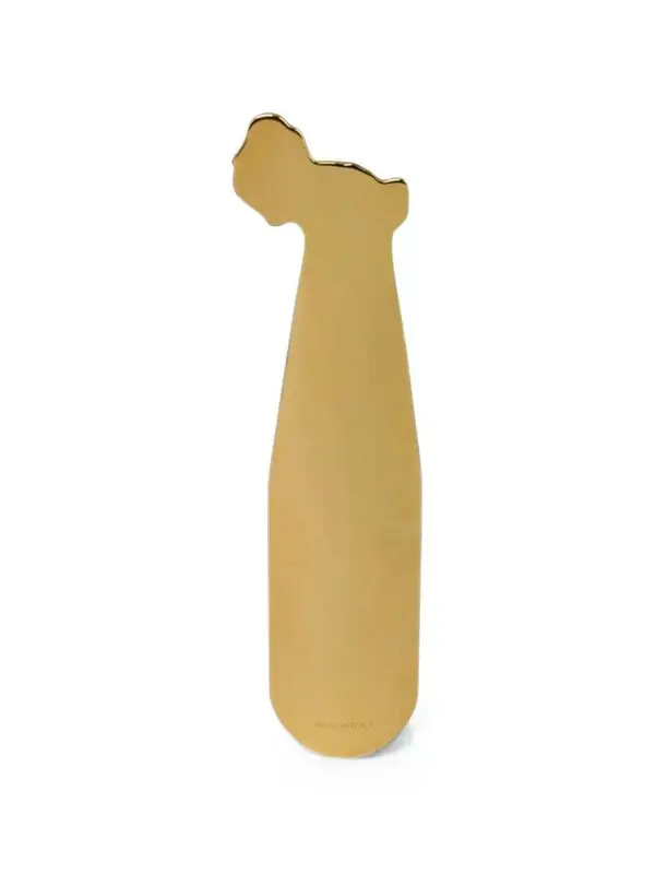 Thom Browne Rwb Stripe Shoe Horn - Gold