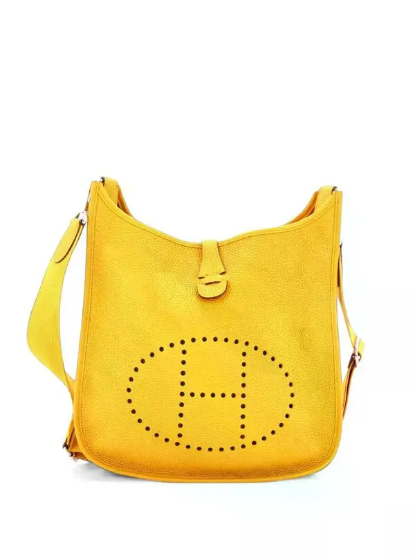 Hermès Evelyne Iii Clemence Pm Crossbody Bag - Yellow