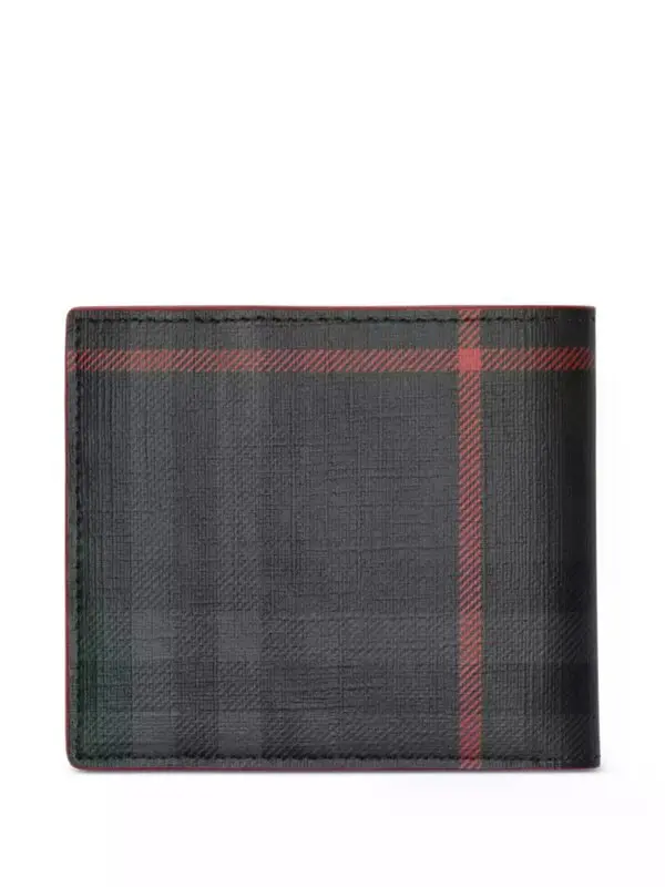 Burberry Logo-detail Bi-fold Wallet - Black