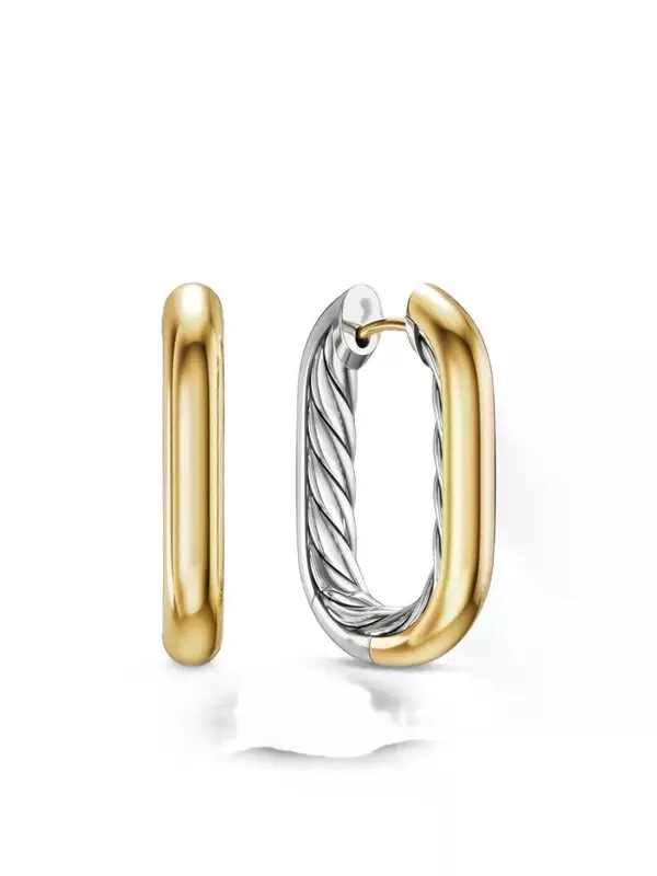 David Yurman Dy Madison Smooth Hoop Earrings