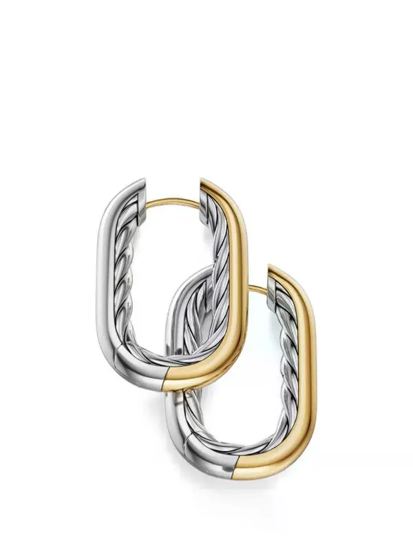 David Yurman Dy Madison Smooth Hoop Earrings