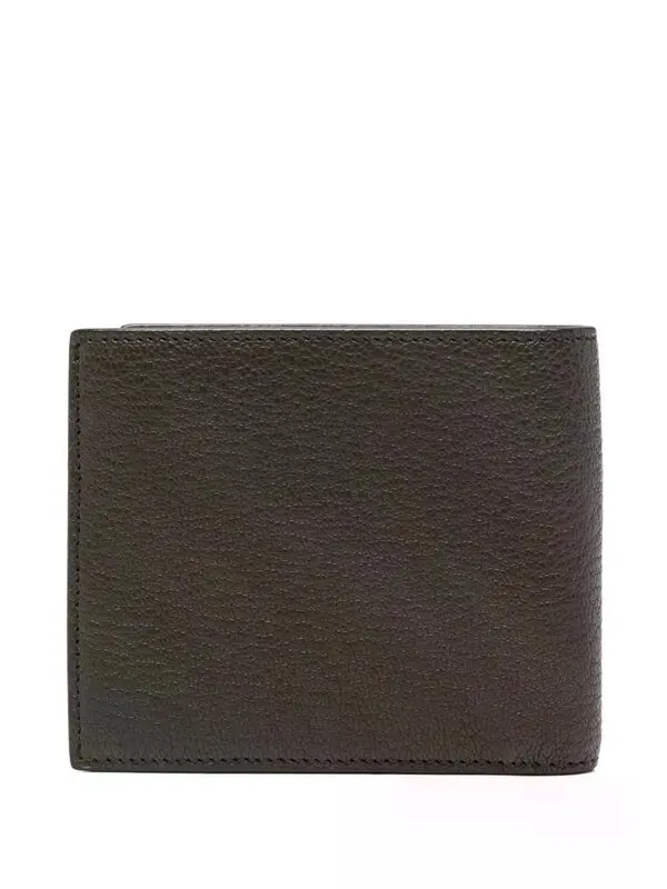 Saint Laurent Grain-de-poudre Bi-fold Wallet - Brown