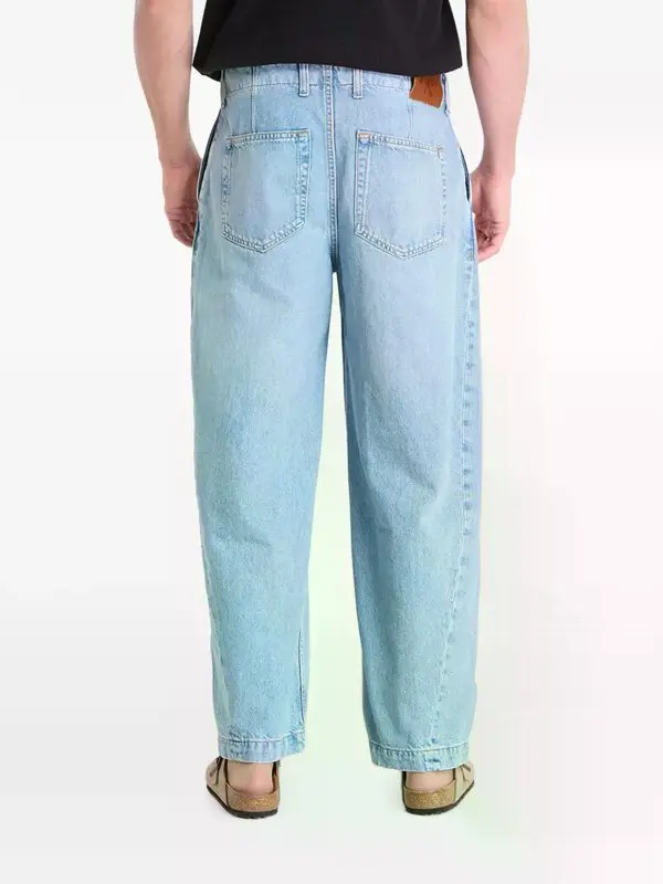 Calvin Klein Pleat Detail Barrel Jeans