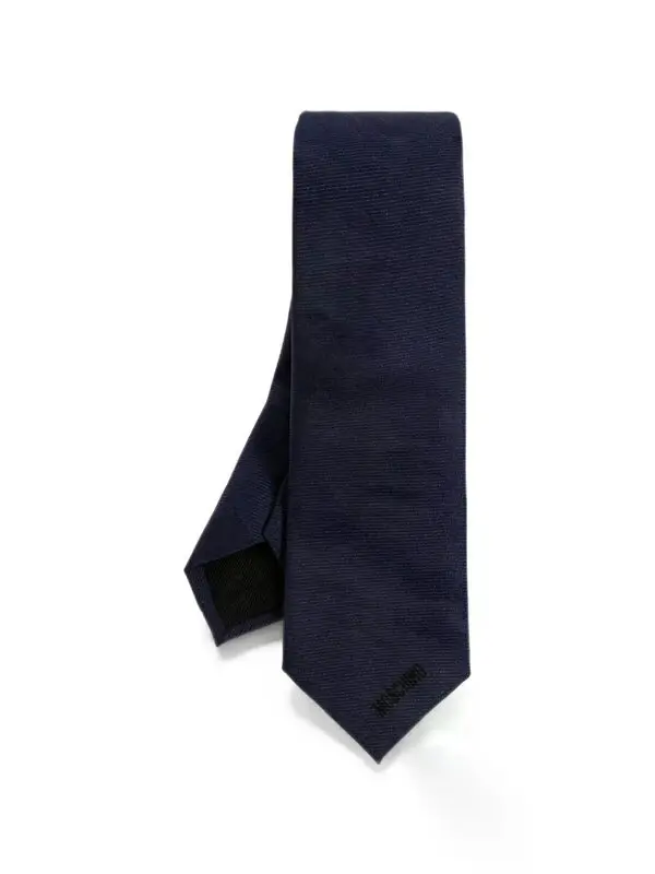 Moschino Teddy Bear Silk Tie