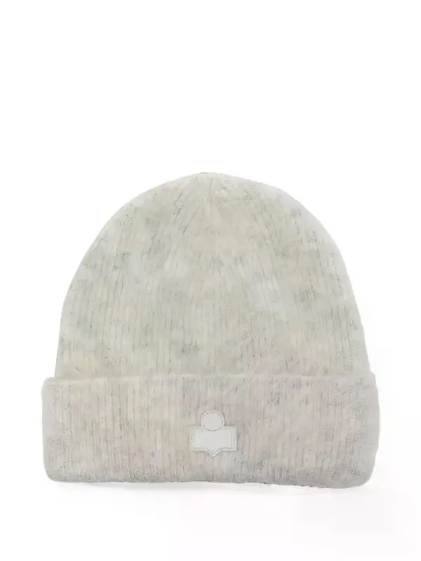 Isabel Marant Étoile Peeta Logo-patch Beanie - Neutrals
