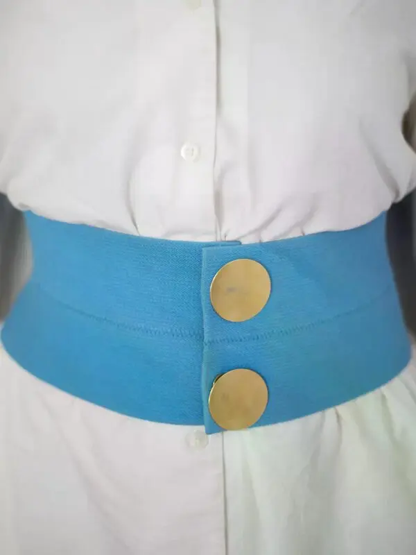 Saint Laurent Elasticated Belt