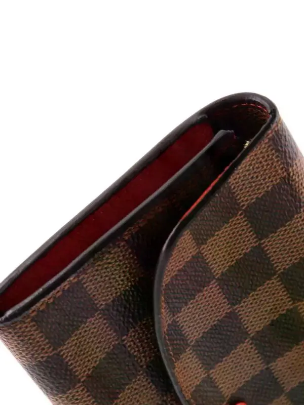 LOUIS VUITTON Emilie Wallet Damier Small Wallets