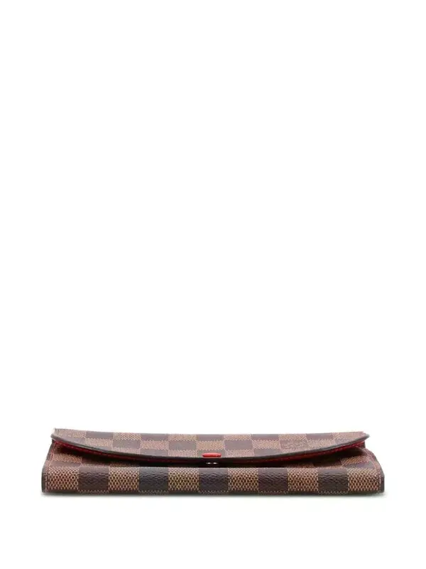 LOUIS VUITTON Emilie Wallet Damier Small Wallets