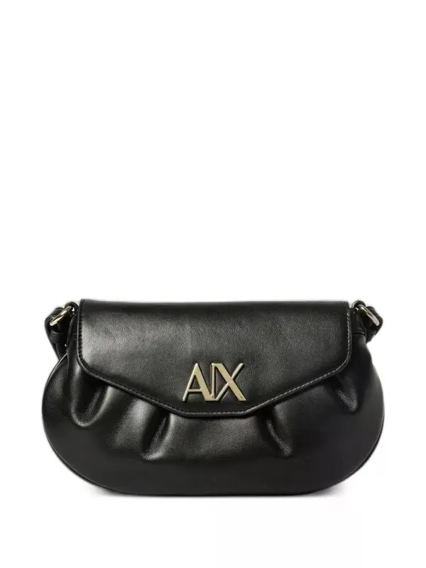 Armani Exchange Gathered Shoulder Bag