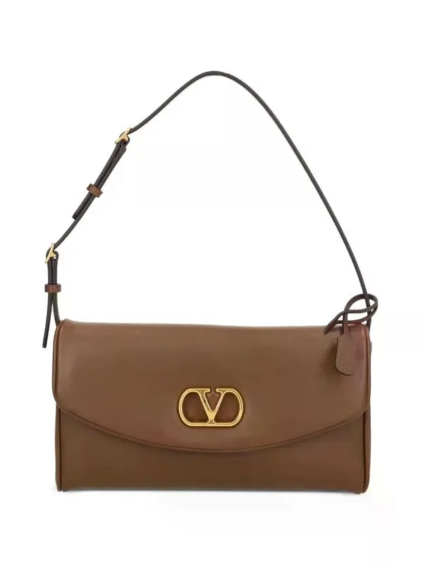 Valentino Garavani Small Nappa Shoulder Bag - Brown