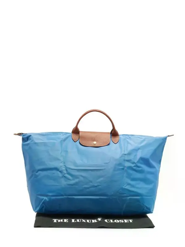 Longchamp Le Pliage Medium Holdall - Blue