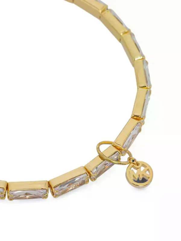 Michael Kors Baguette-cut Crystal-embellished Bracelets