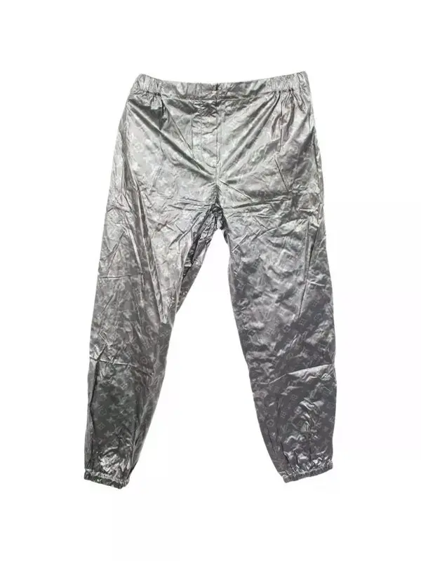 LOUIS VUITTON 2010s Monogram Trousers - Grey