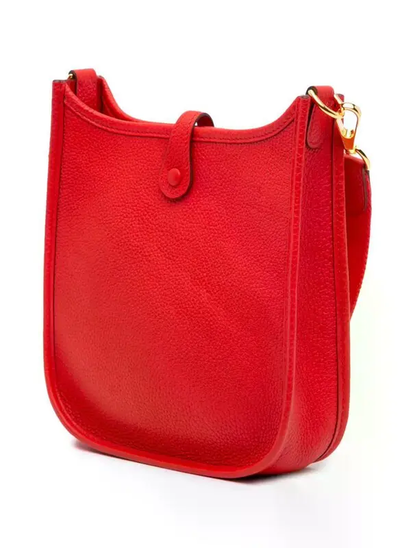 Hermès Clemence Evelyne I 16 Amazone Crossbody Bag - Red