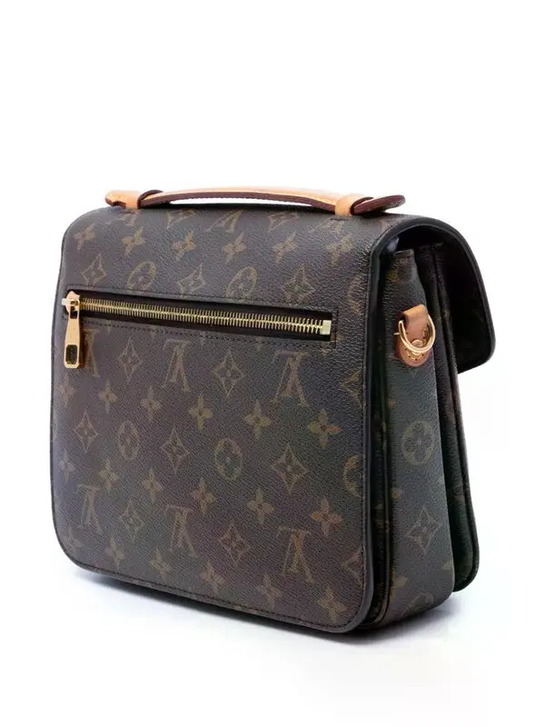 LOUIS VUITTON Monogram Pochette Metis Satchel