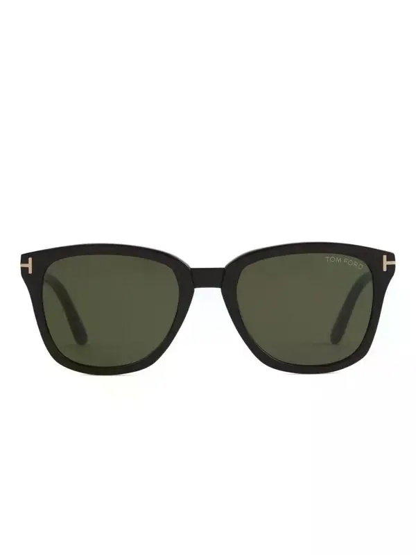 TOM FORD Rectangle-frame Sunglasses - Black