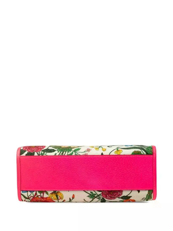Gucci Canvas Flora Satchel