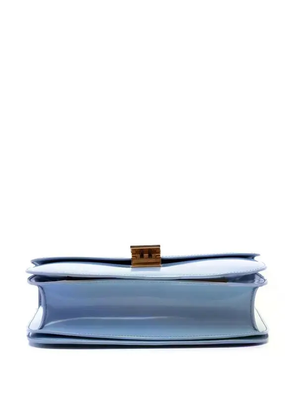 Celine 2016 Medium Shiny Calfskin Classic Box Crossbody Bag