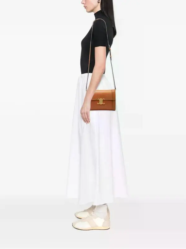 Celine 2021 Calfskin Triomphe Crossbody Bag