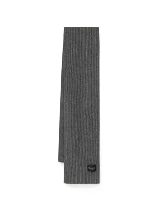 Marc O'polo Ribbed-knit Scarf - Grey