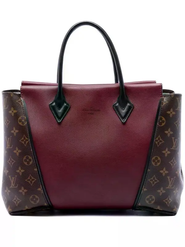 LOUIS VUITTON Monogram W Pm Tote Bag - Red