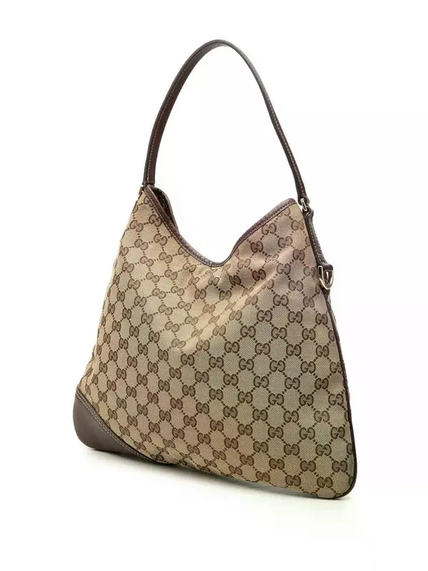 Gucci 2000-2015 Gg Canvas New Britt Hobo Bag