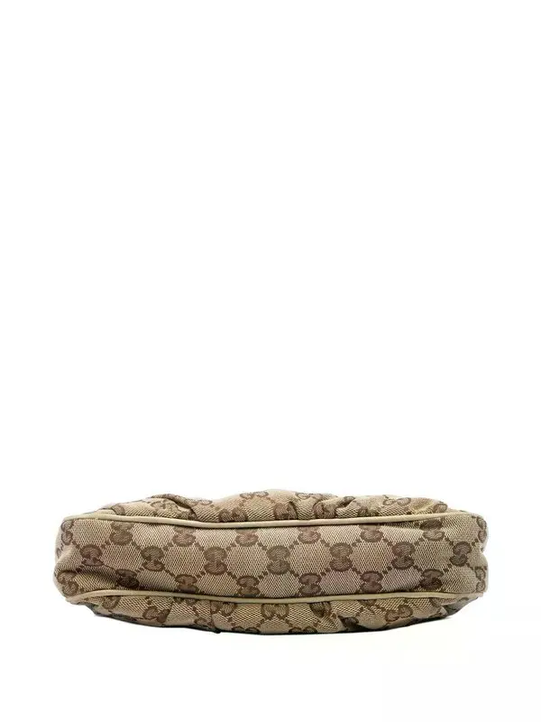 Gucci Gg Canvas Lovely Heart Pochette Shoulder Bag