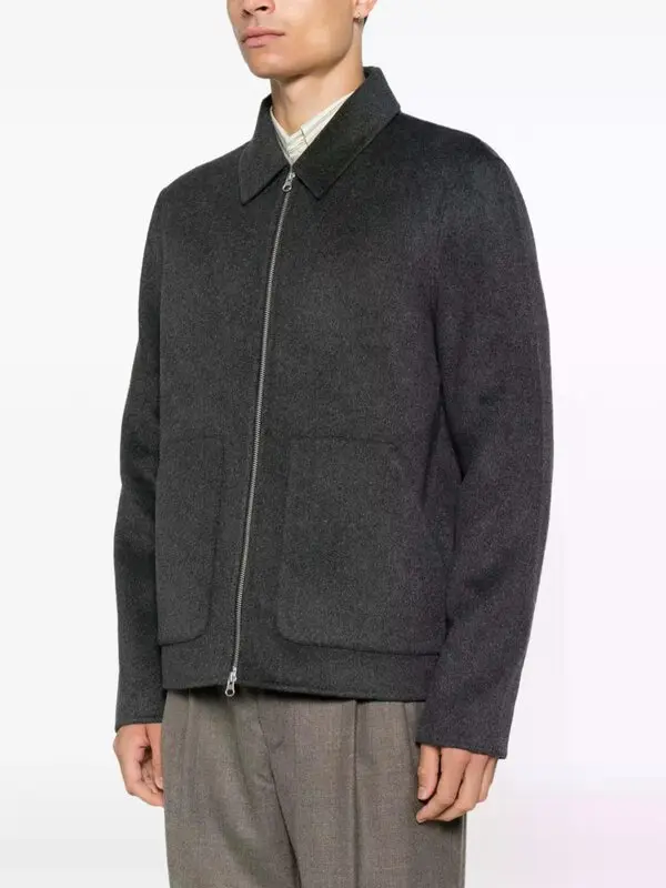 SAMSOE SAMSOE Zip-up Jacket - Grey