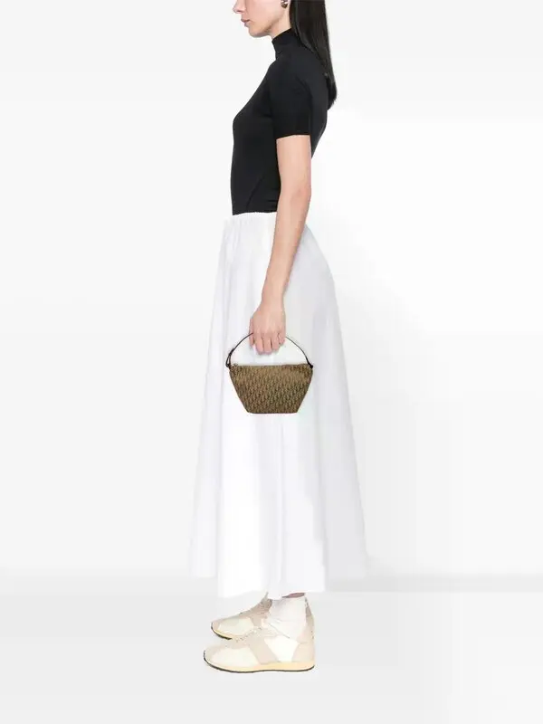 Dior Diorissimo Trotter Canvas Handbag
