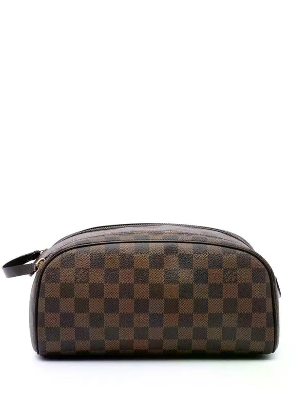 LOUIS VUITTON 2008 Damier Ebene King Pouch