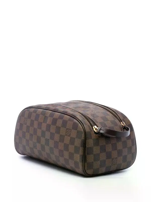 LOUIS VUITTON 2008 Damier Ebene King Pouch