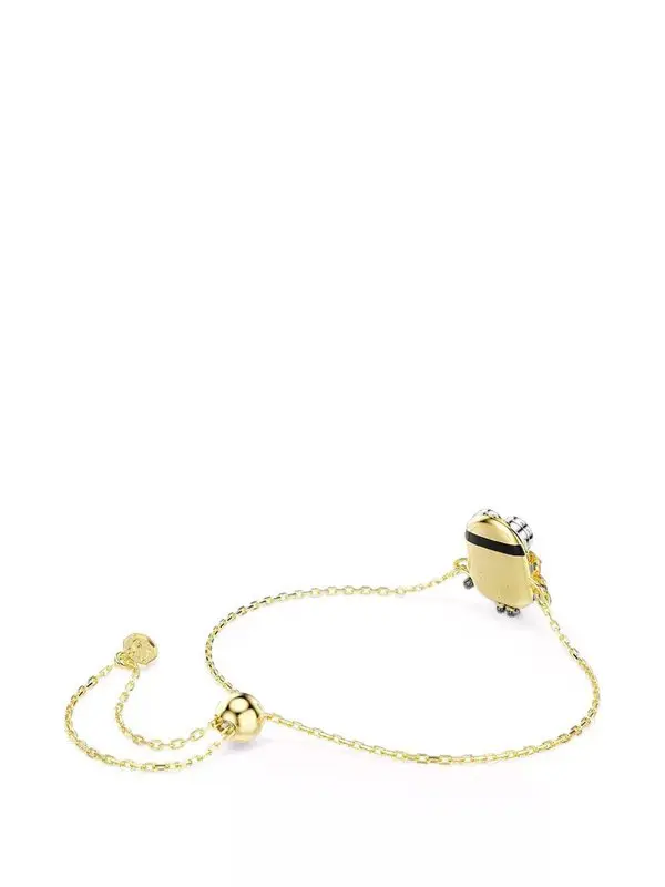 SWAROVSKI Minions Bob Crystal-embellished Bracelet - Gold