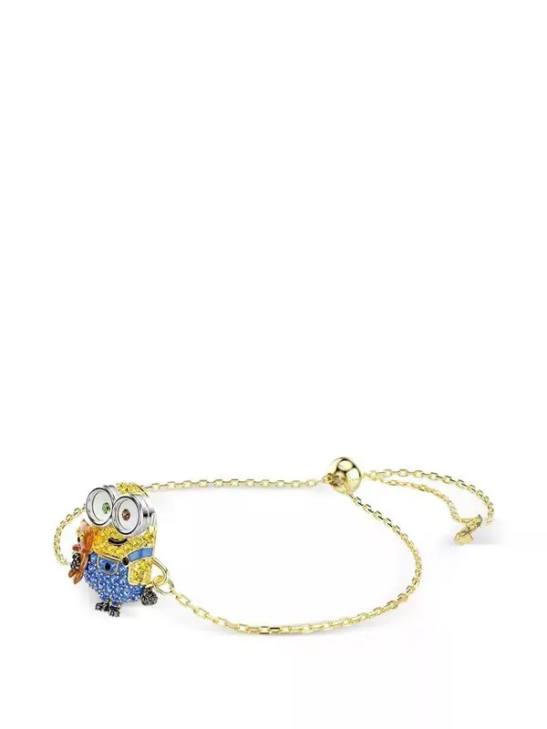 SWAROVSKI Minions Bob Crystal-embellished Bracelet - Gold