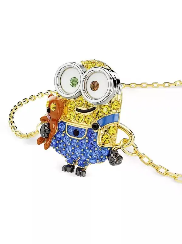 SWAROVSKI Minions Bob Crystal-embellished Bracelet - Gold